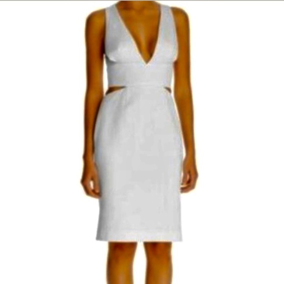 Stylestalker | Dresses | Stylestalker Dress Deep V Neck With Cutout On ...